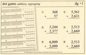 Montessori Math Cards - Math materials ready to use